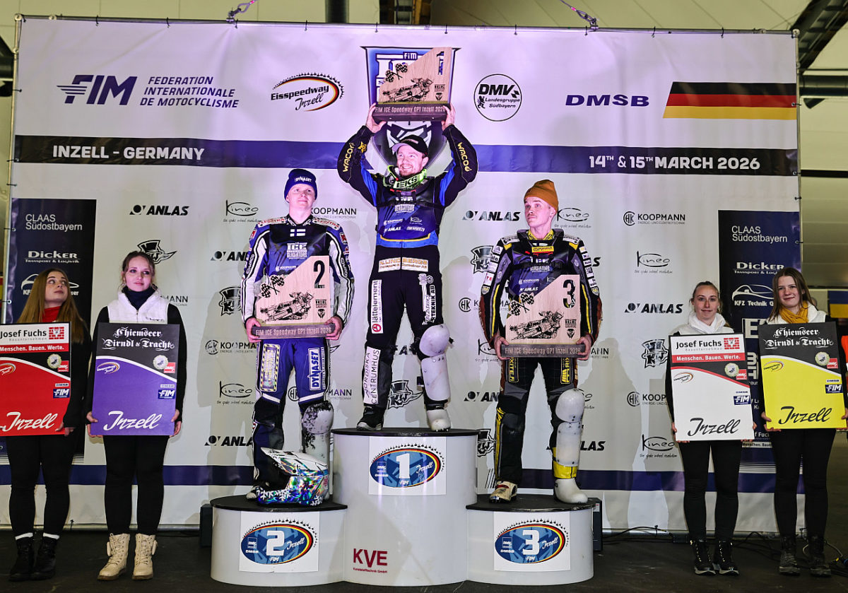 Clean sweep for Haarahiltunen as 2026 FIM Ice Speedway World ...